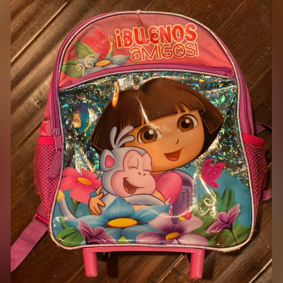 Nickelodeon | Accessories | Dora The Explorer Boots Mini Rolling ...